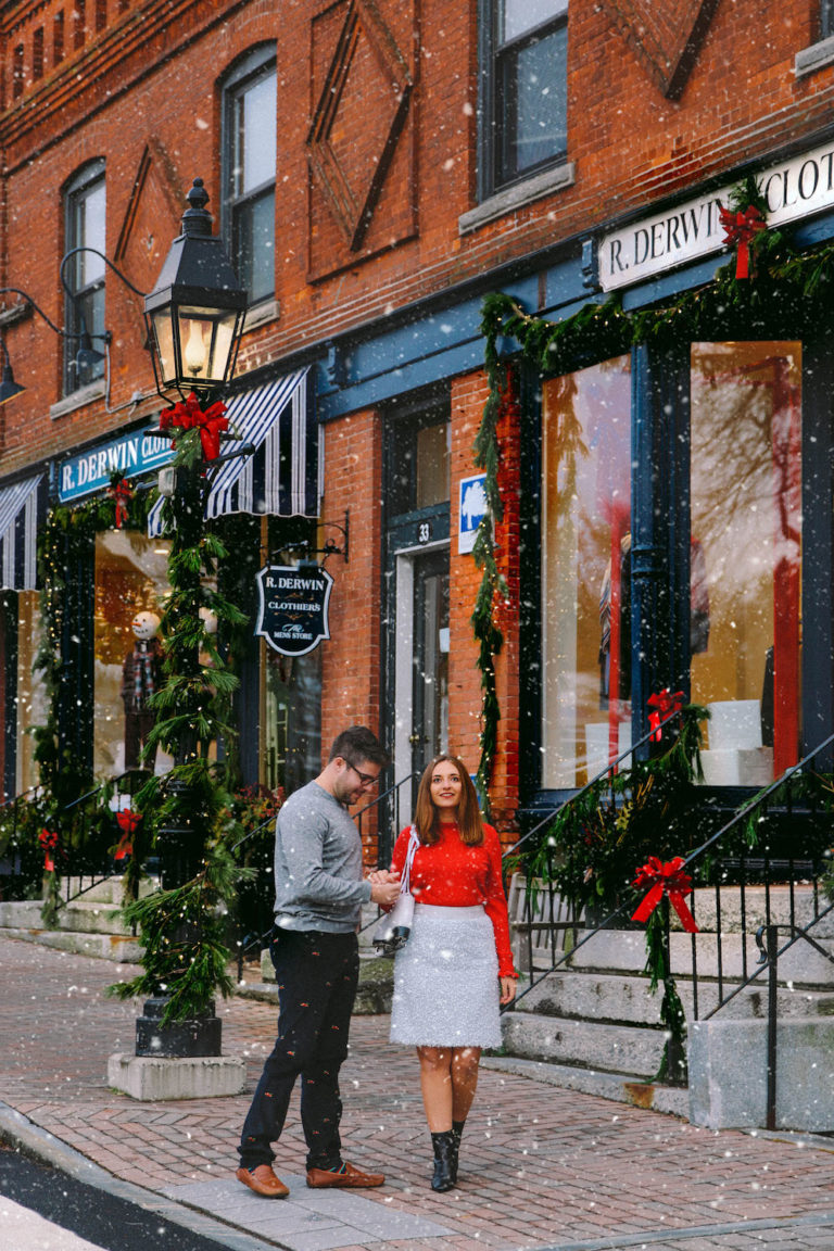 The Most Festive Main Streets of Connecticut During Christmas - Aubrey ...